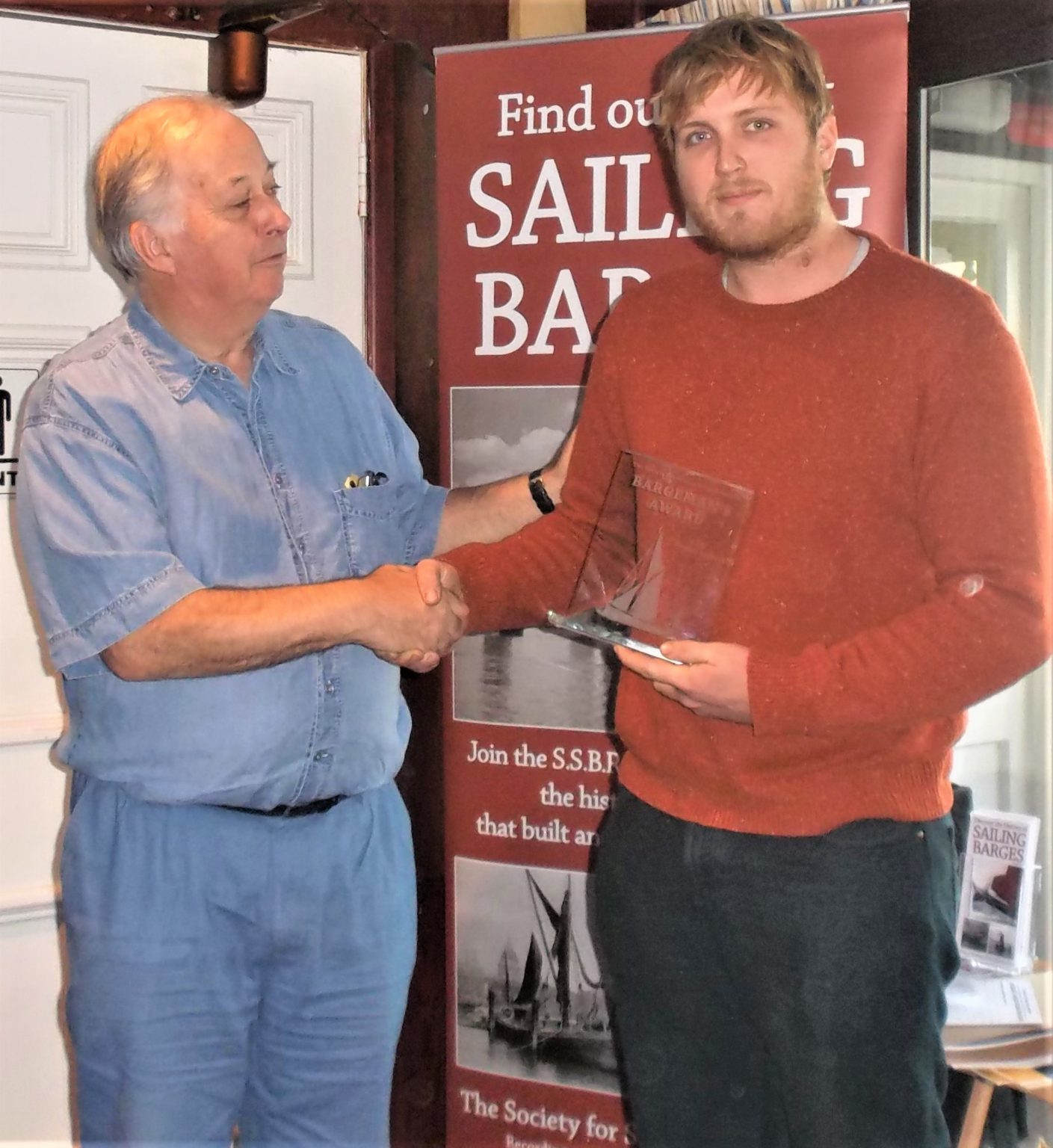 Bargeman’s Award - The Society for Sailing Barge Research